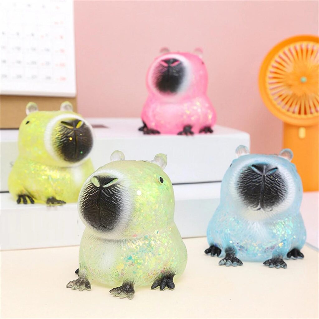 Capybara Squishy transparente Realista – Next Level